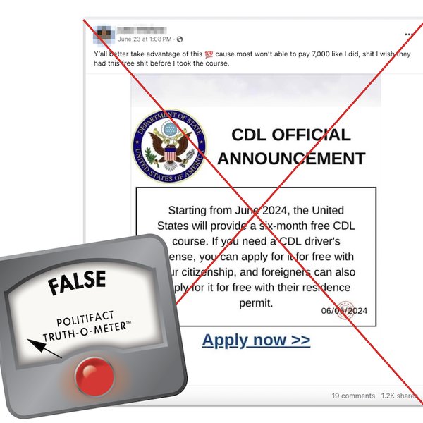 PolitiFact | No, the US government isn’t offering a free, six-month ...