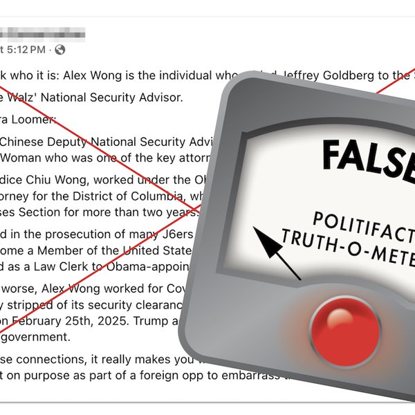 PolitiFact | Laura Loomer’s X posts don’t prove that national security ...