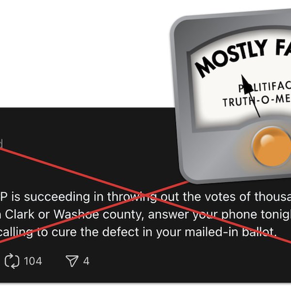 PolitiFact | Nevada’s ballot ‘curing’ process fuels misleading claims