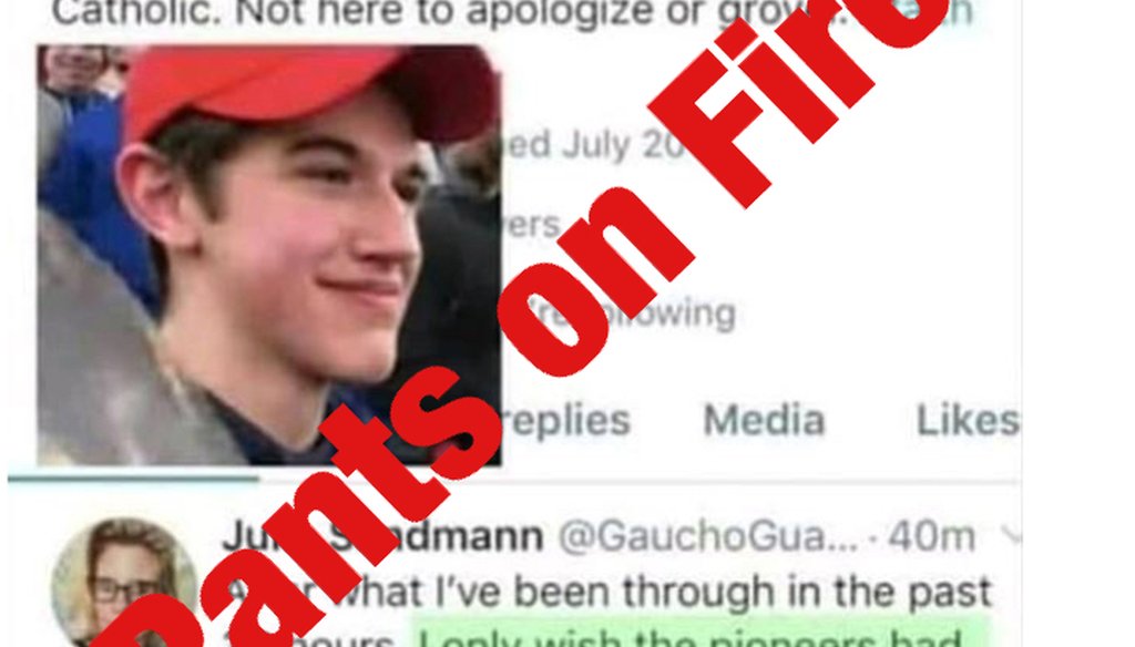 PolitiFact | No, the mother of Covington student Nick Sandmann didn't ...