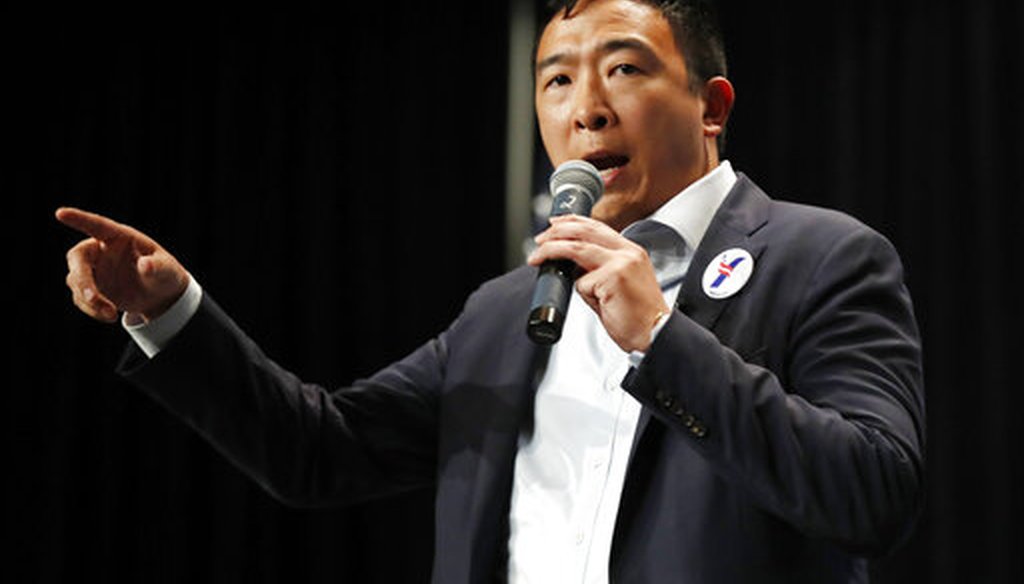 PolitiFact | Who is Andrew Yang? A bio of the Democratic presidential ...