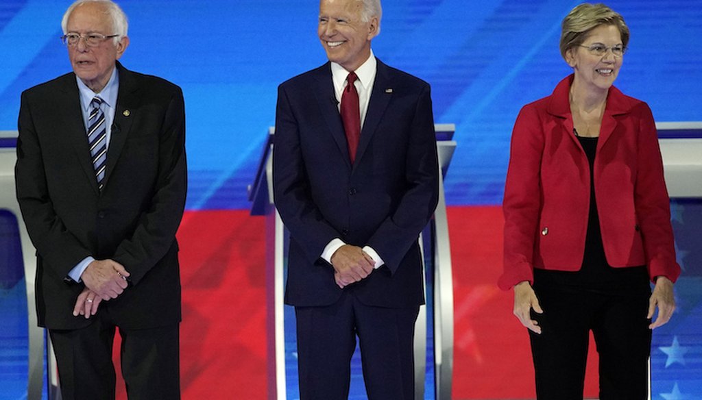 PolitiFact | Live fact-checking the Houston Democratic presidential debate