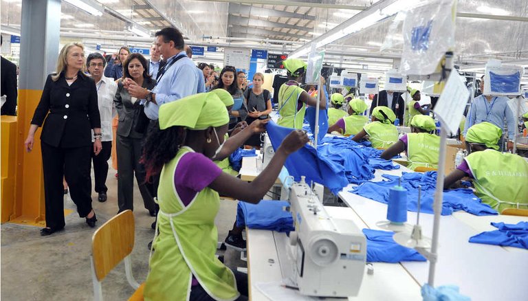 PolitiFact | Trump mangles facts on Clinton and Haiti jobs project