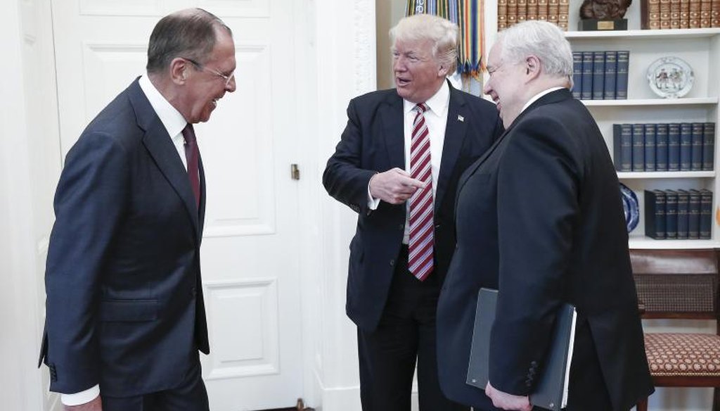 Politifact Reports Say Trump Shared Highly Classified Intel With