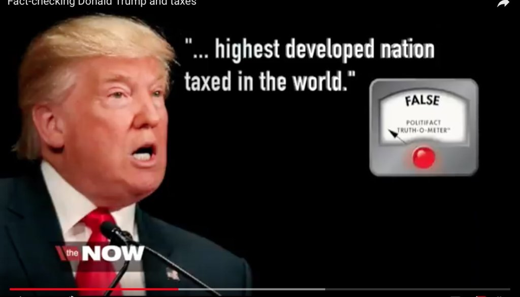 PolitiFact | Fact-checking Trump and his team on taxes