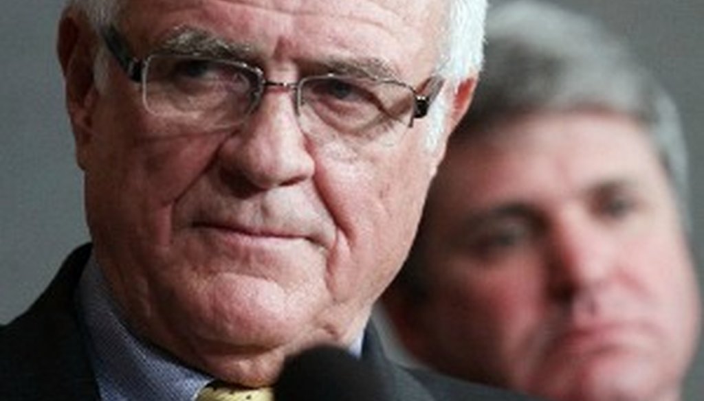 PolitiFact | John Carter's claim about board intruding between doctors ...