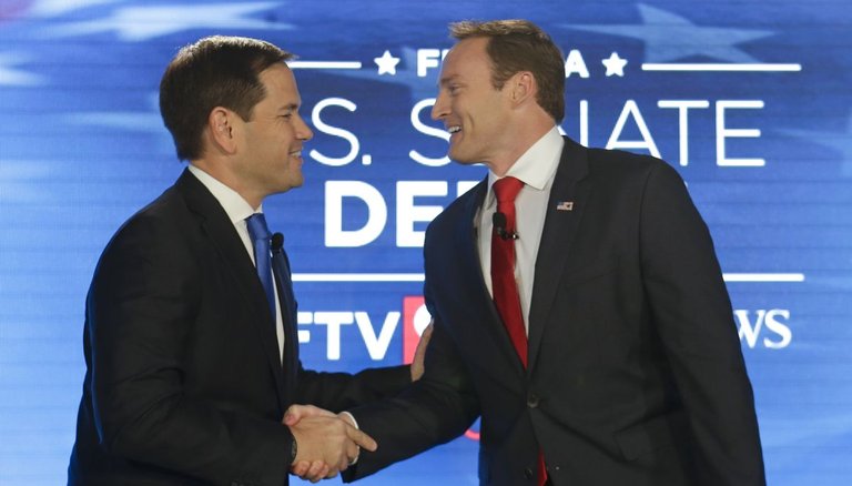 PolitiFact | Patrick Murphy right about Rubio not trusting Donald Trump with nuclear codes
