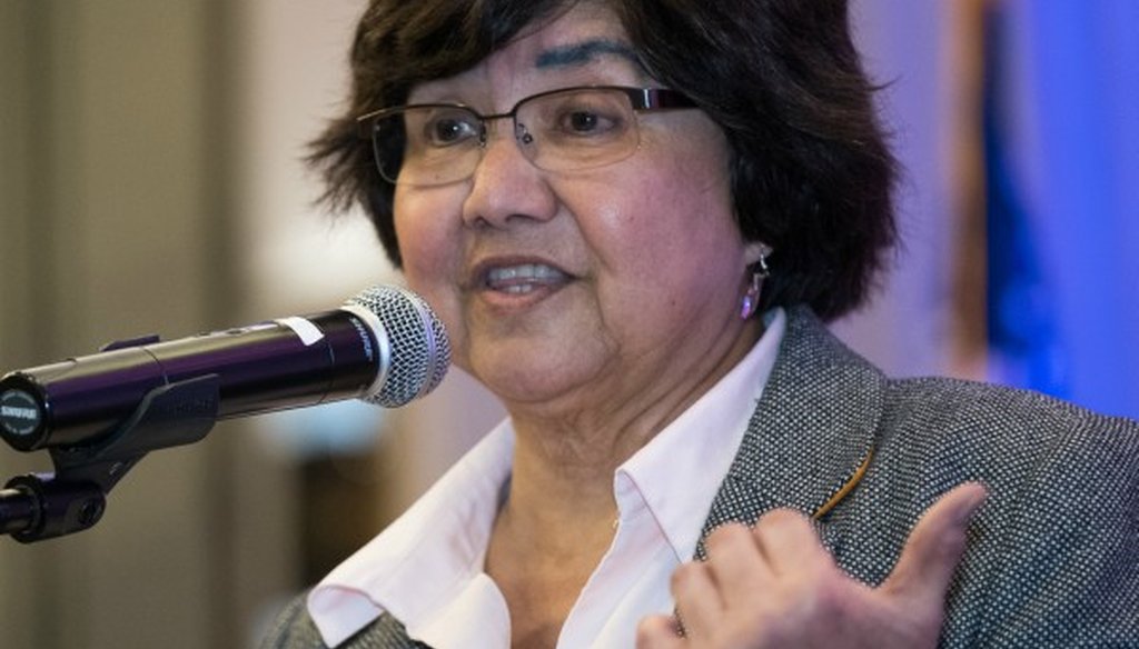PolitiFact | Greg Abbott ad about 'too liberal' Lupe Valdez looks ...